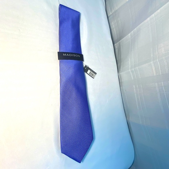 Madison | Accessories | Lovely Blue Madison Neck Tie With A Tiny Blue ...